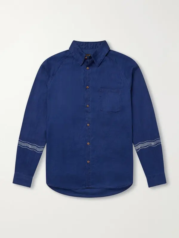 Kapital Printed Linen Shirt
