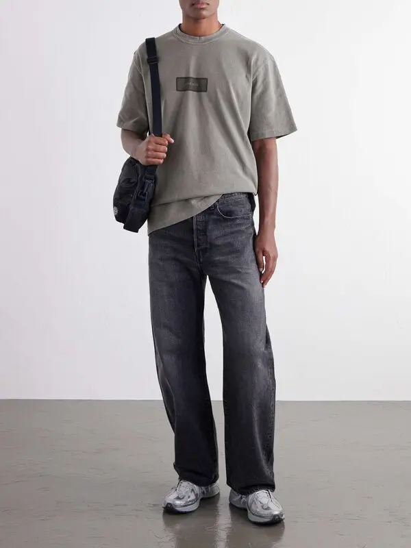 Stone Island Logo-print Cotton-jersey T-shirt