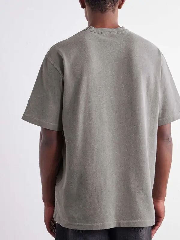 Stone Island Logo-print Cotton-jersey T-shirt