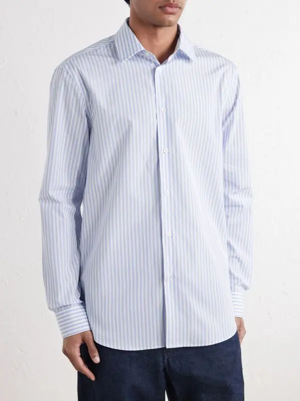 Paul Smith Bengal Striped Cotton-poplin Shirt