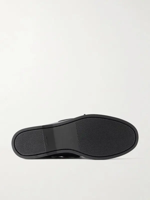 Mr P. Full-grain Leather Boat Shoes