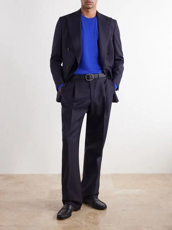 Paul Smith Cashmere Crew Neck Sweater - Blue