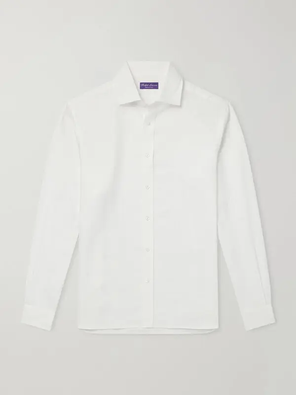 Ralph Lauren Purple Label Halton Linen Shirt