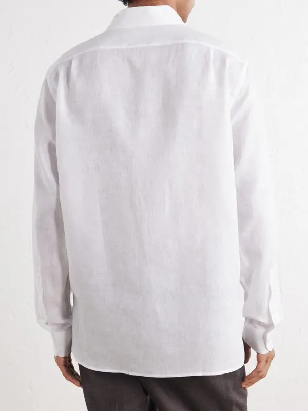 Ralph Lauren Purple Label Halton Linen Shirt