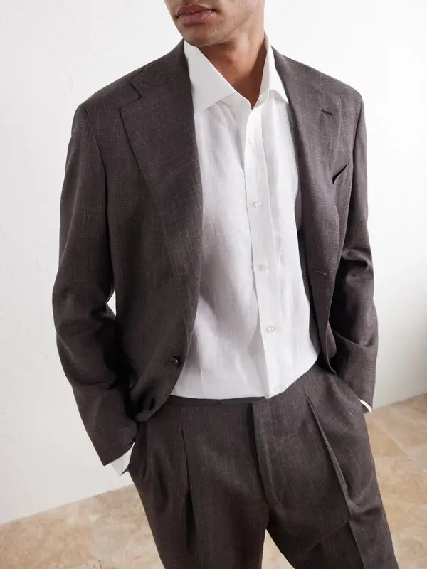 Ralph Lauren Purple Label Halton Linen Shirt