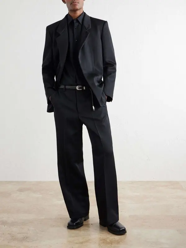SECOND / LAYER Zooty Straight-leg Wool-twill Suit Trousers