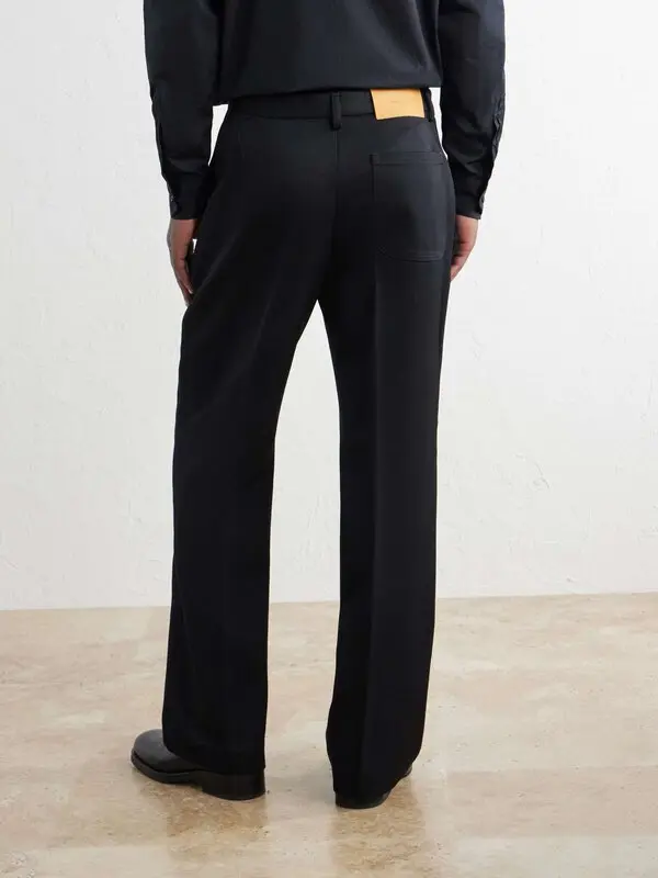 SECOND / LAYER Zooty Straight-leg Wool-twill Suit Trousers