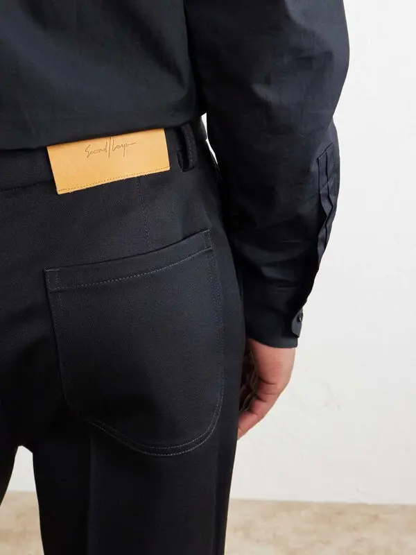 SECOND / LAYER Zooty Straight-leg Wool-twill Suit Trousers