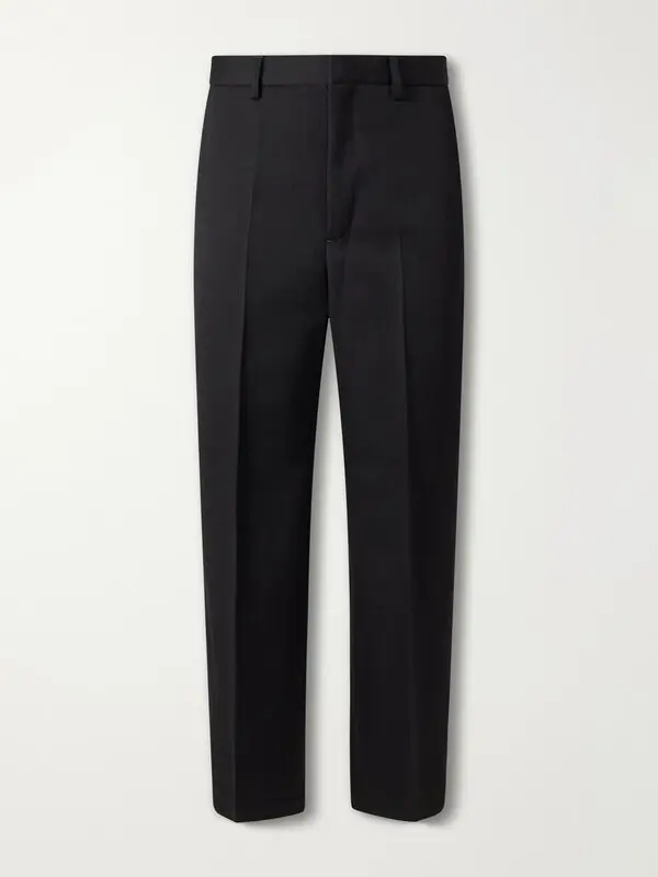 SECOND / LAYER Zooty Straight-leg Wool-twill Suit Trousers - Black