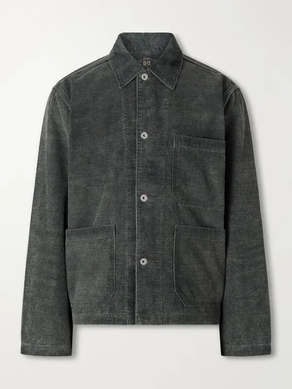 Ralph Lauren Empire Cotton-corduroy Blouson Jacket - Green