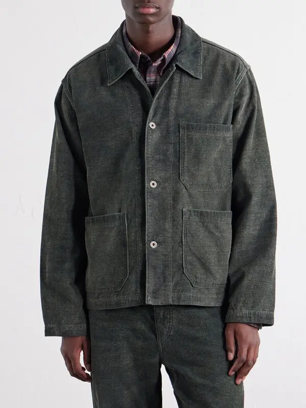 Ralph Lauren Empire Cotton-corduroy Blouson Jacket