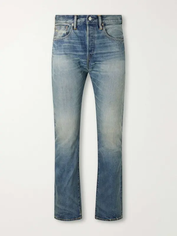 Ralph Lauren Slim-fit Straight-leg Jeans - Blue
