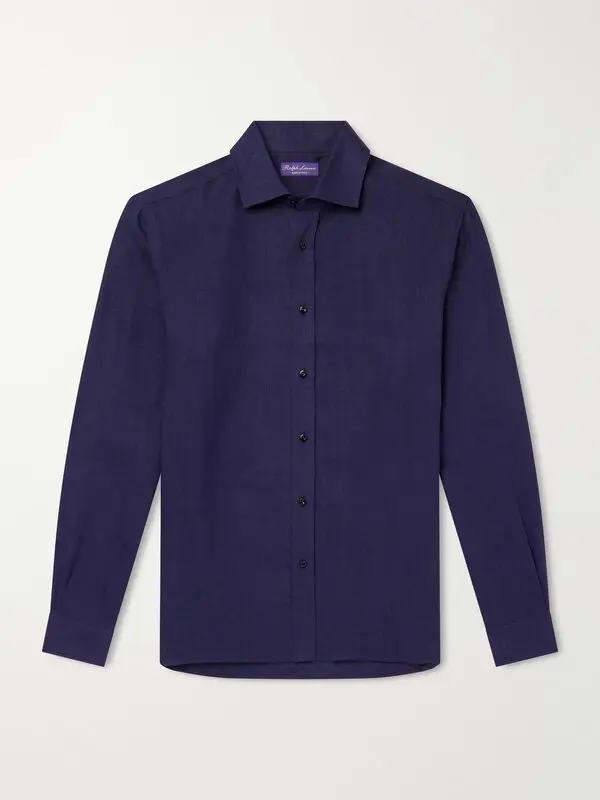 Ralph Lauren Purple Label Halton Linen Shirt