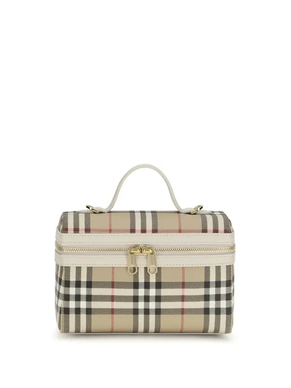 Burberry Vanity Check Small Handbag
