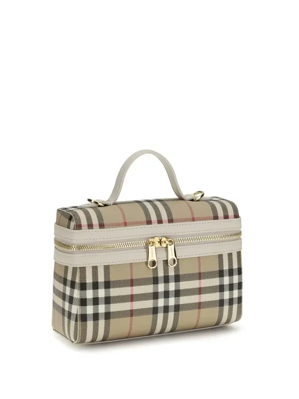 Burberry Vanity Check Small Handbag
