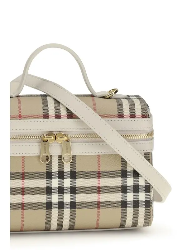 Burberry Vanity Check Small Handbag
