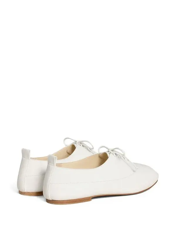 Celine Triomphe Richelieu Leather Lace-up Shoe