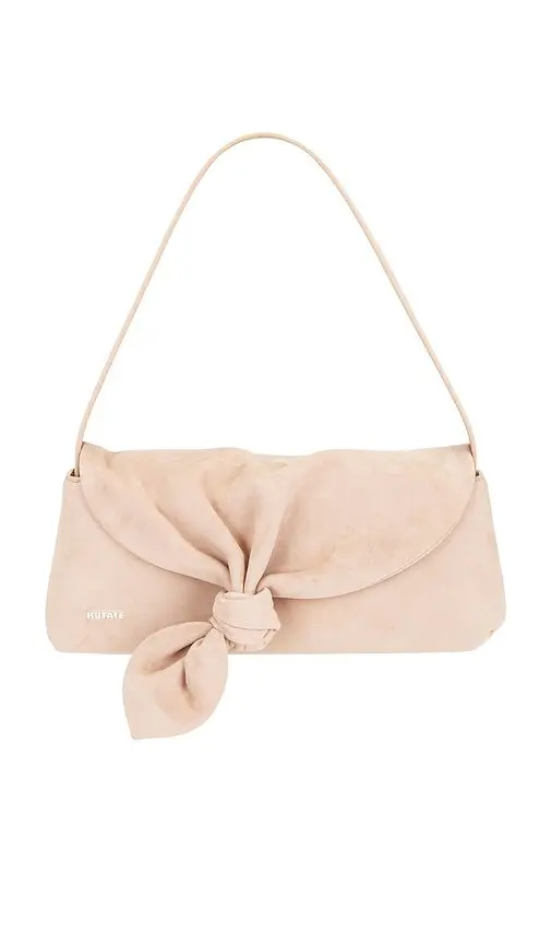 ROTATE BY BIRGER CHRISTENSEN Suede Knot Scarf Bag