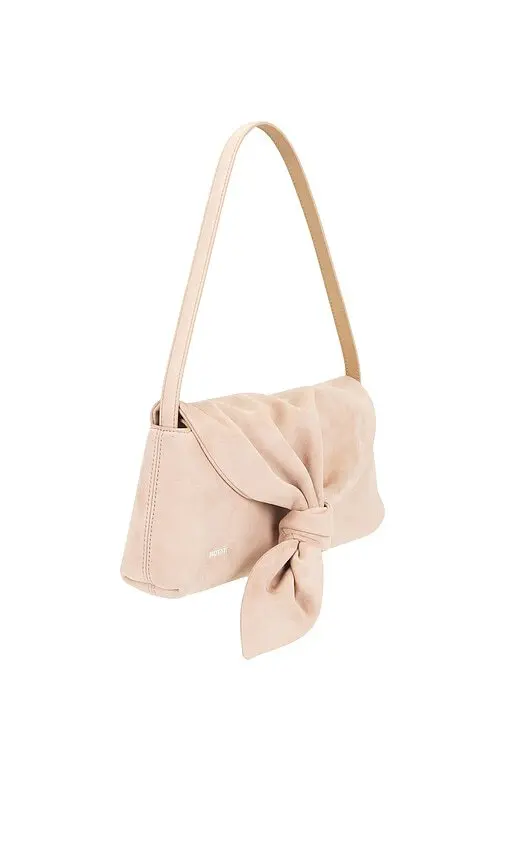 ROTATE BY BIRGER CHRISTENSEN Suede Knot Scarf Bag