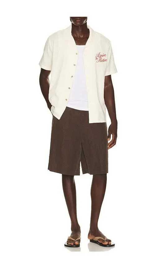 MOTEL MARGARITA Aspire Shirt In Cream