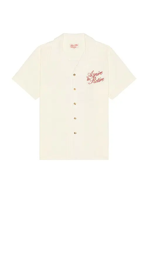 MOTEL MARGARITA Aspire Shirt In Cream