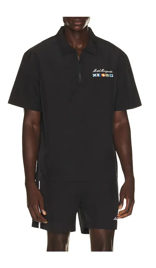 MOTEL MARGARITA Squal Quarter Zip Shirt