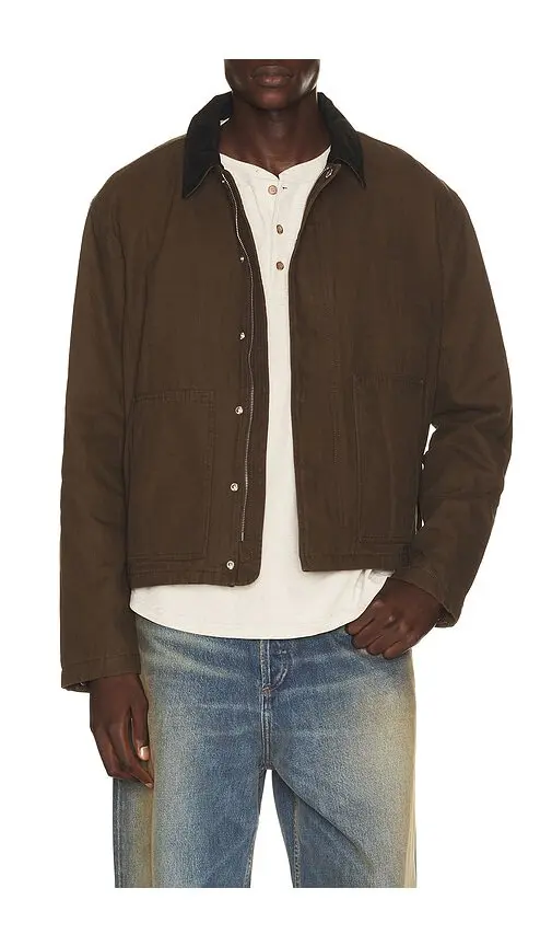 Paige Vechio Jacket In Brown