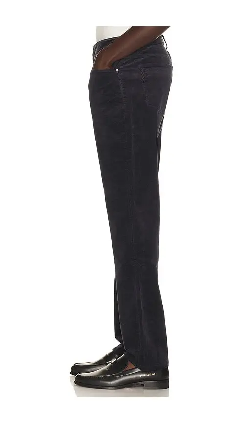 Paige Normandie Corduroy Trousers In Blue