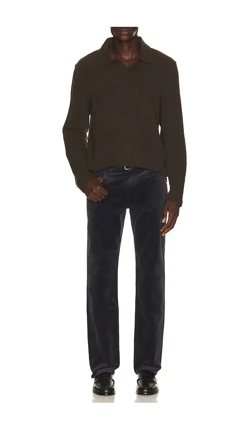 Paige Normandie Corduroy Trousers In Blue