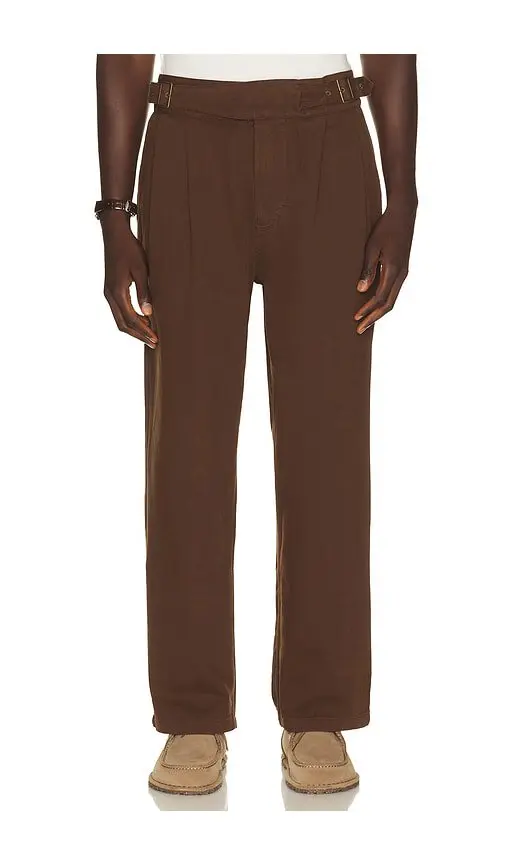 RHYTHM Ghurka Pant - Brown