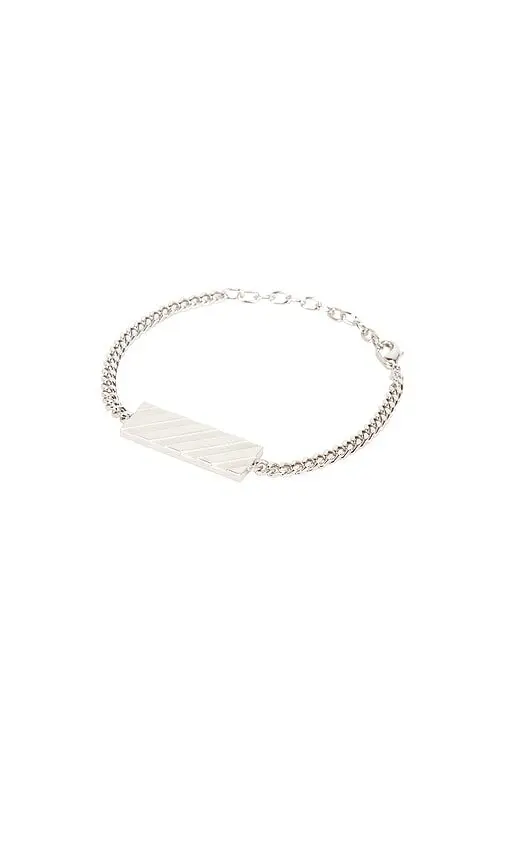 Off-White Diag Bracelet In Metallic