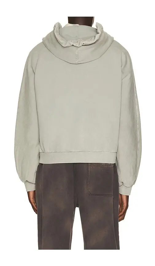 ADVISRY Glove Zip Up Hoodie In Grey