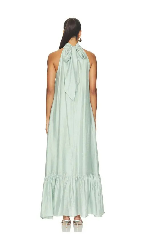 CURAAE BY ELLIATT Isaline Maxi Dress In Sage