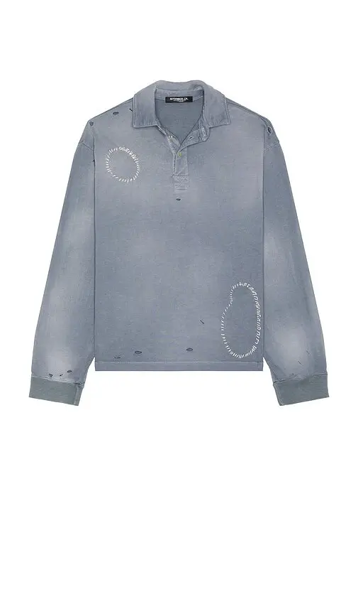 STRIKE OIL Thrashed Rugby Polo
