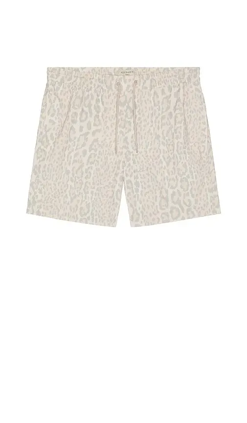 ALLSAINTS Santa Cruz Swim Shorts In White