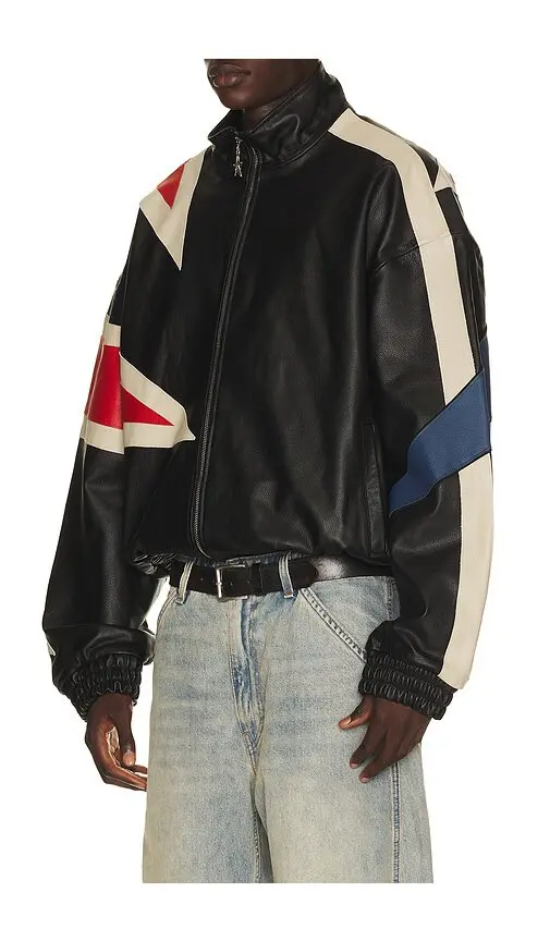 NAHMIAS Mvp Leather Bomber