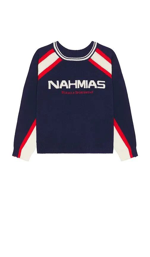 NAHMIAS Miracle Sportswear Sweater In Blue
