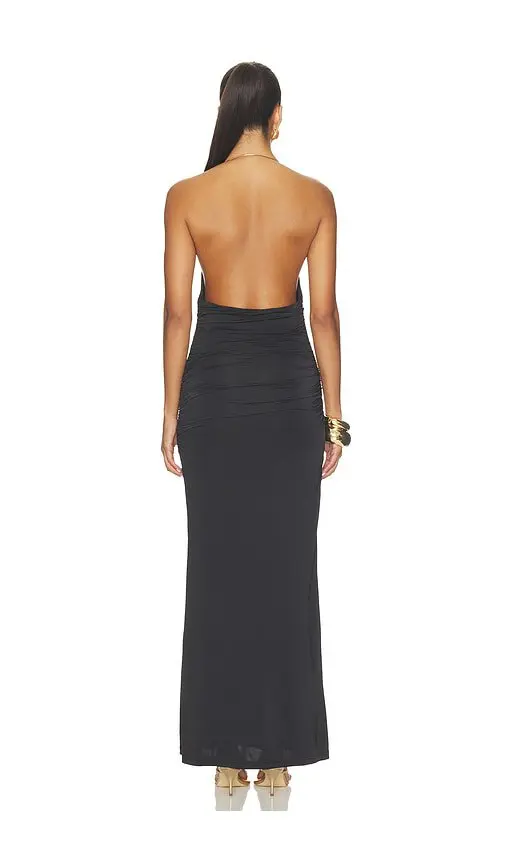 Superdown Delanee Halter Maxi Dress
