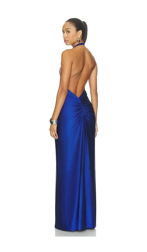 Nbd Naira Gown In Blue