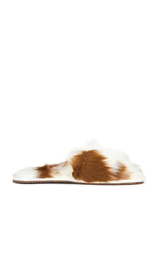 CASA CLARA Montana Slippers In Brown