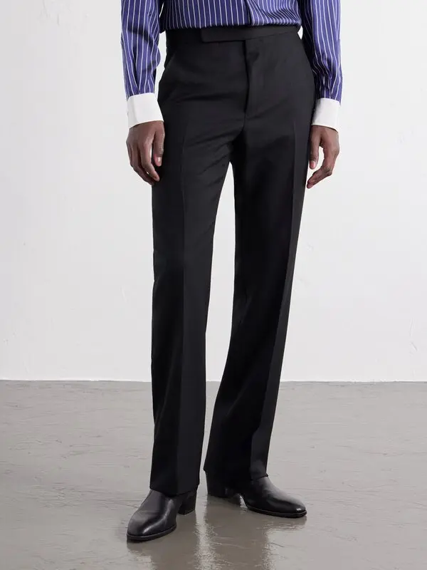 TOM FORD Slim-leg Wool-twill Trousers