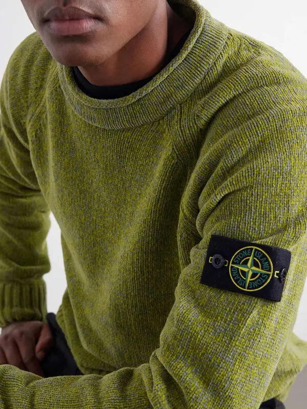 Stone Island Cotton-mouliné Sweater