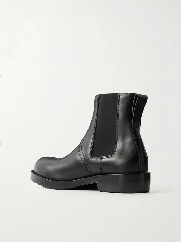 Dries Van Noten Leather Chelsea Boots
