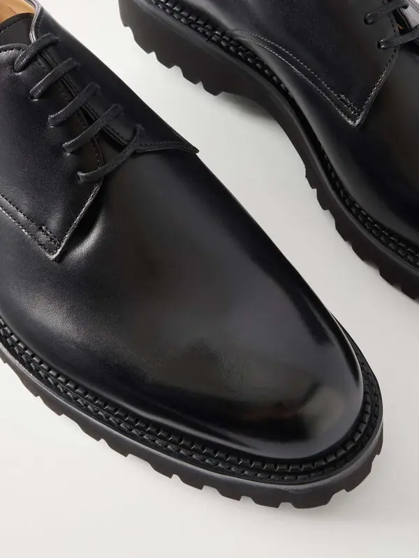 John Lobb Tenby Leather Derby Shoes