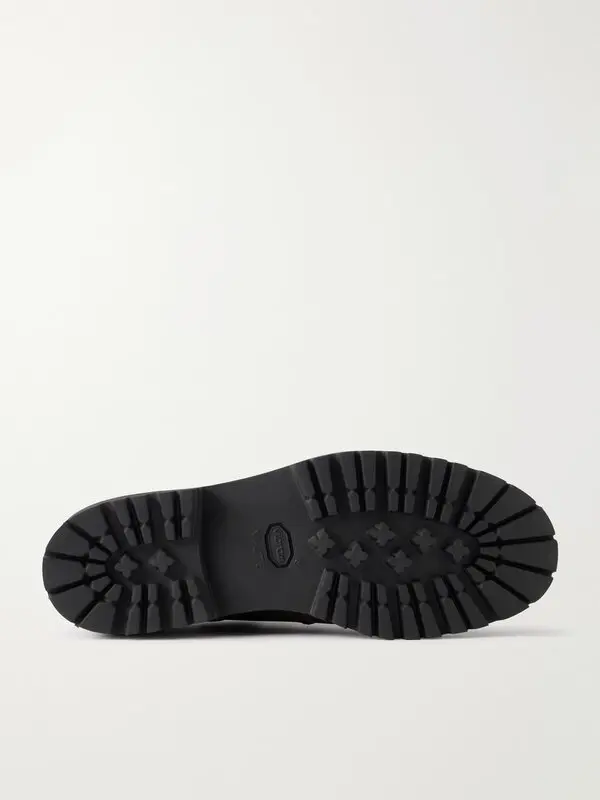 Mr P. Leather Derby Shoes With Lug Soles