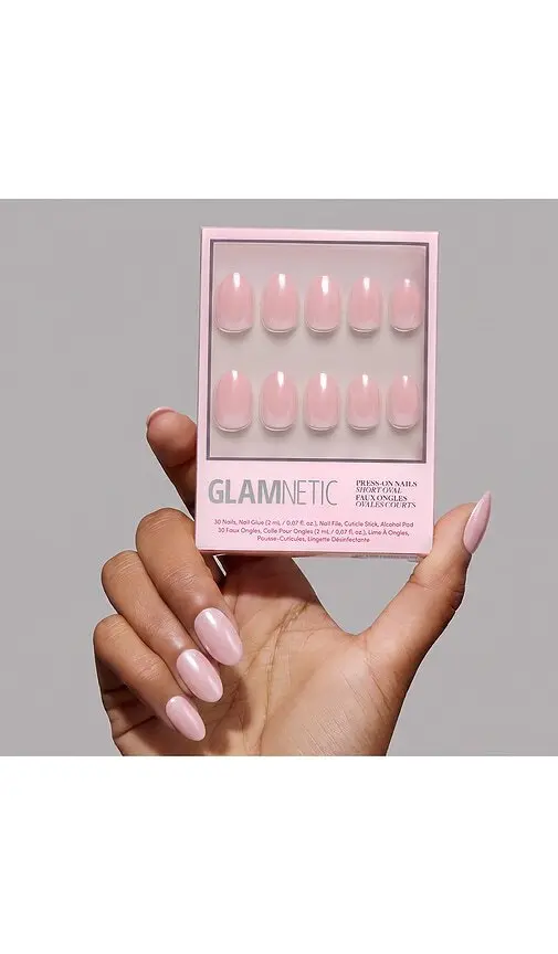 GLAMNETIC Pinch Me Press-on Nails In Blush