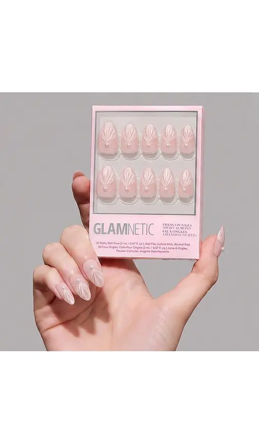 GLAMNETIC Honeymoon Press-on Nails In Nude