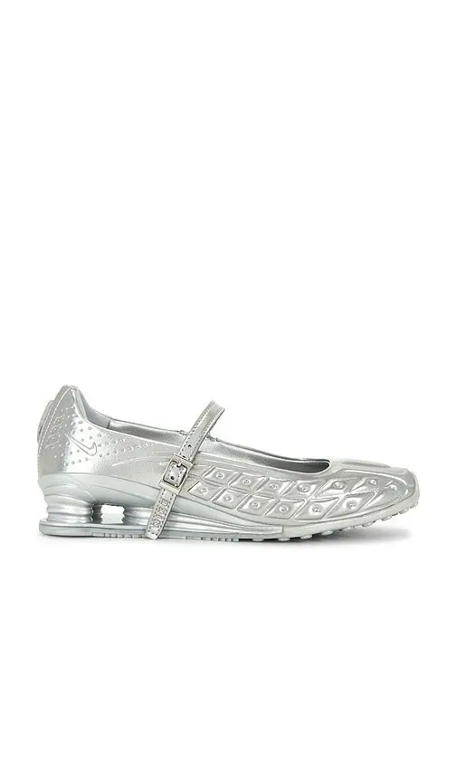 Nike Shox Z Calistra Sneakerina - Metallic Silver