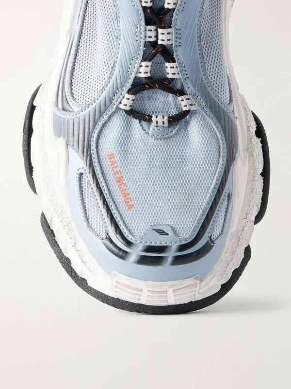 Balenciaga Triple S.2 Rubber-trimmed Mesh Sneakers