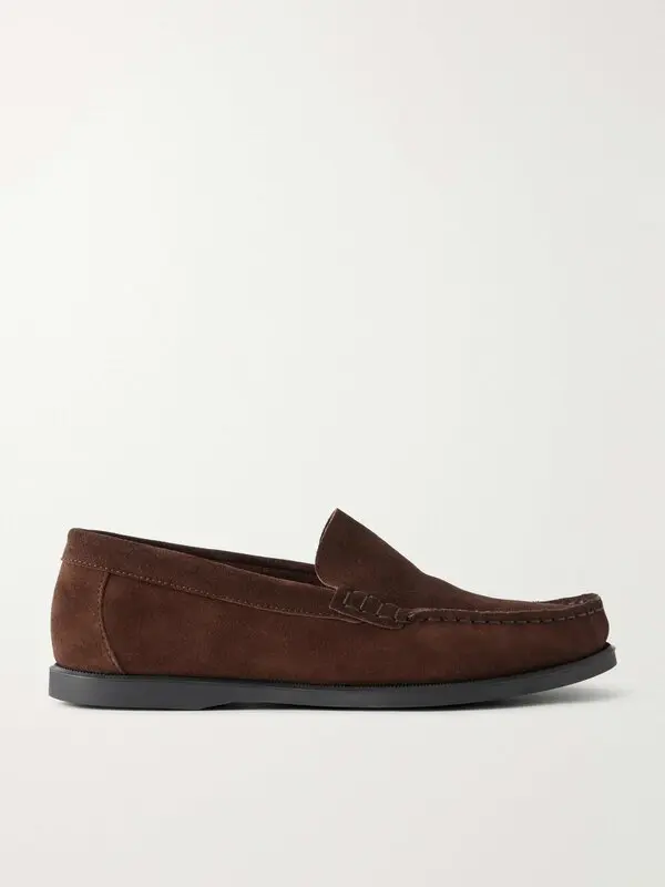 Mr P. City Suede Loafers - Brown